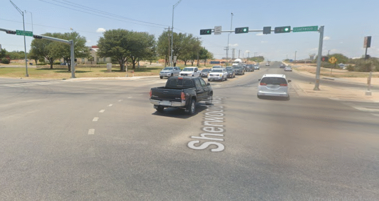Two Injured in San Angelo Two-Vehicle Collision at Sherwood Way and ...